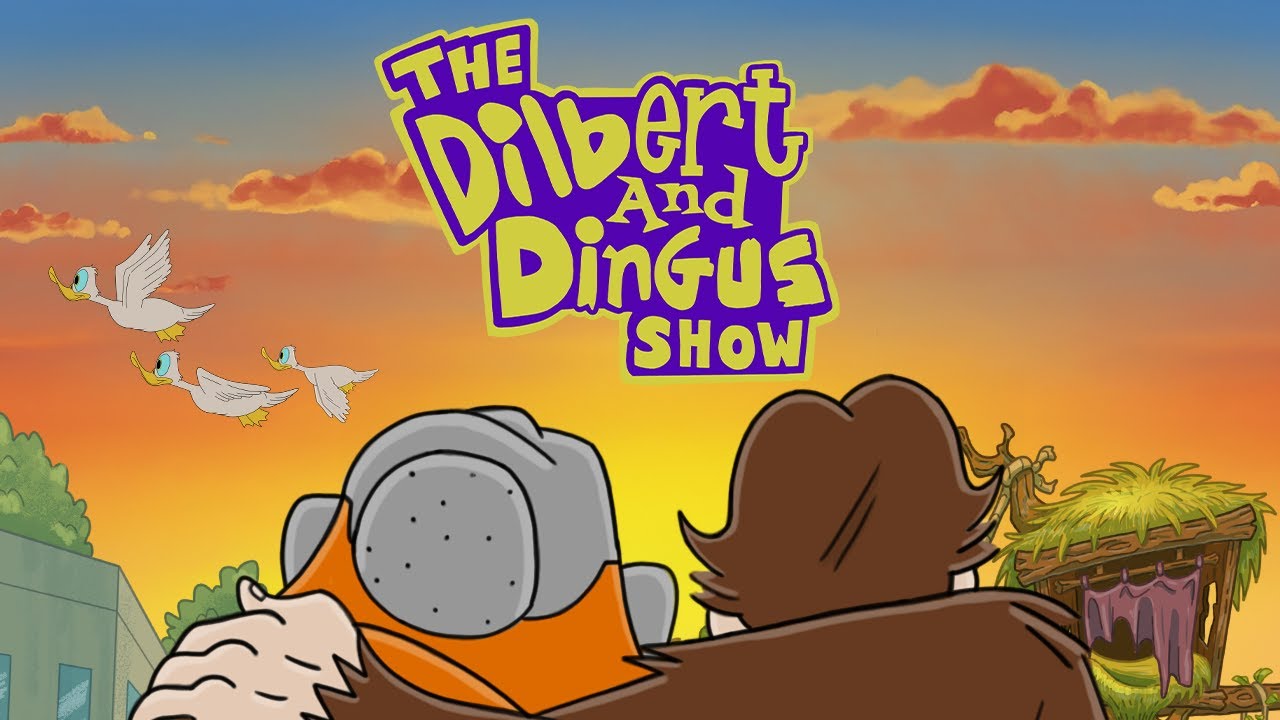 THE DILBERT AND DINGUS SHOW ANNOUCEMENT! (SKIT 100) - YouTube
