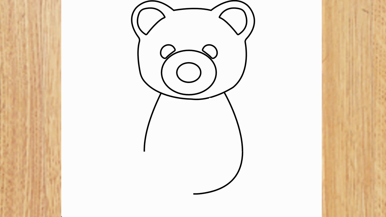 How to Draw A Adopt Me Brown Bear - YouTube