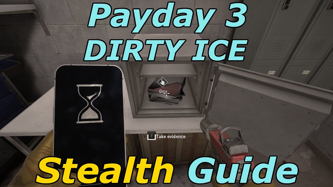 Payday 3 - Super Easy Dirty Ice Overkill Stealth Guide - YouTube