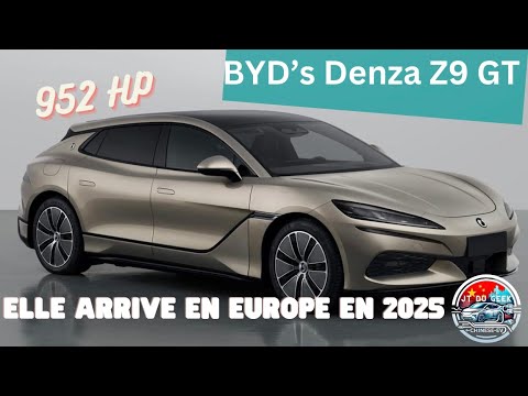 Denza Z9 GT : Un break électrique de 952 chevaux débarque en Europe ! - YouTube