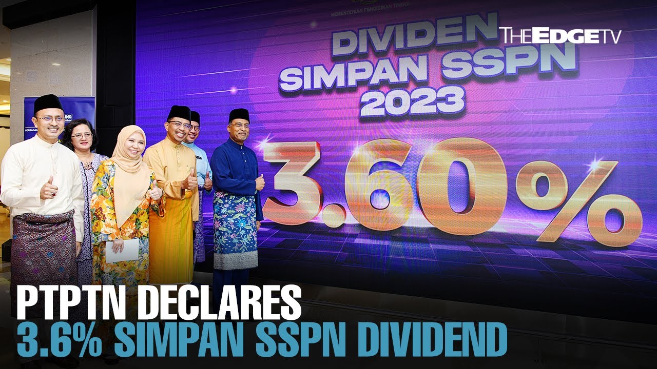 NEWS: PTPTN declares 3.6% Simpan SSPN dividend - YouTube