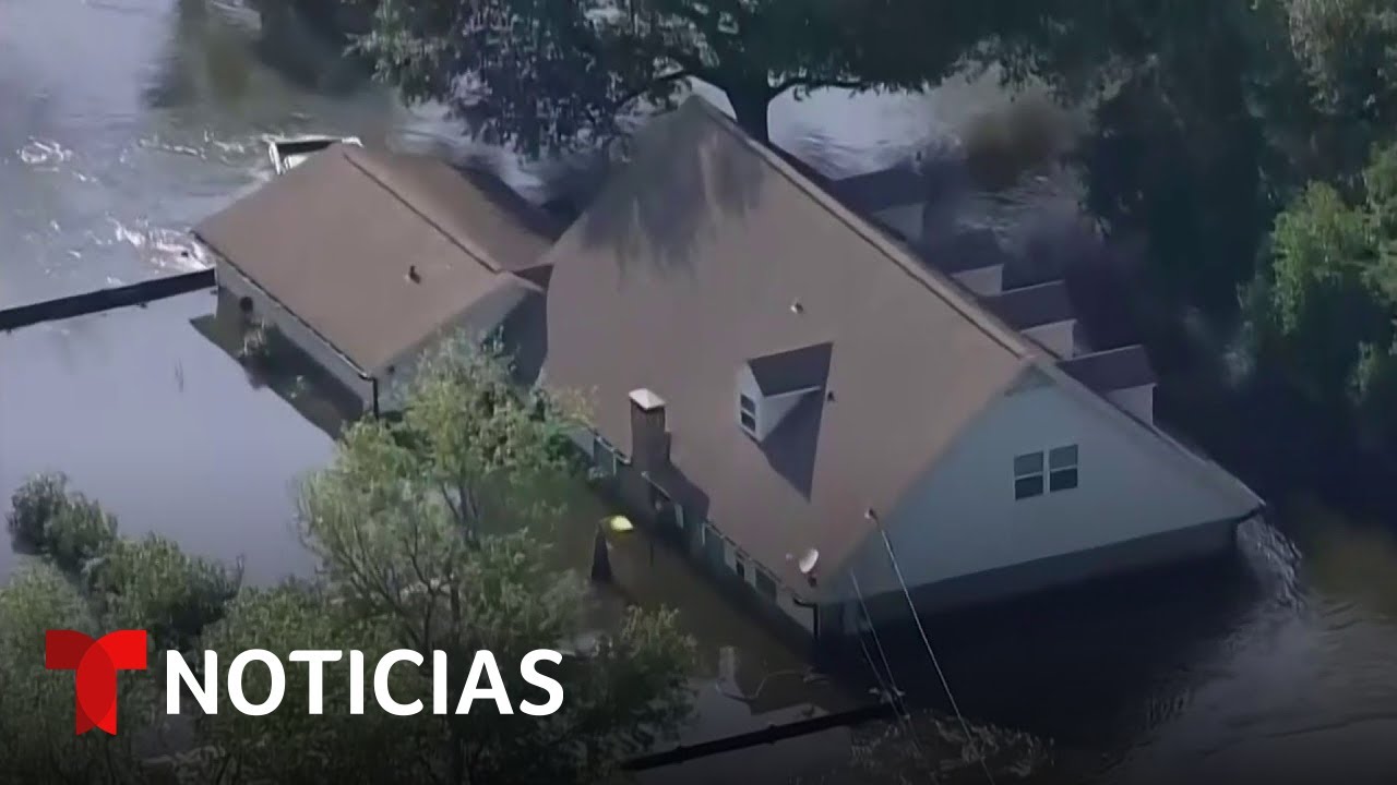 Una tormenta hace que partes de Houston revivan el desastre del huracán ...