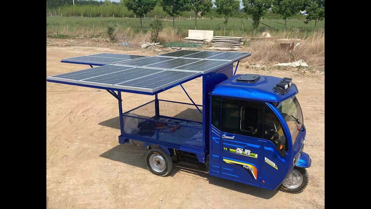 2021 new coming solar panels 3 wheel e-trikes electric tricycles tuk ...