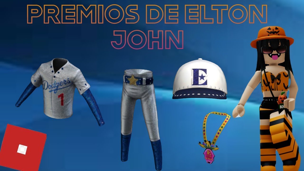 CONSIGUE GRATIS TODOS ESTOS PREMIOS DE ELTON JOHN EN ROBLOX - YouTube