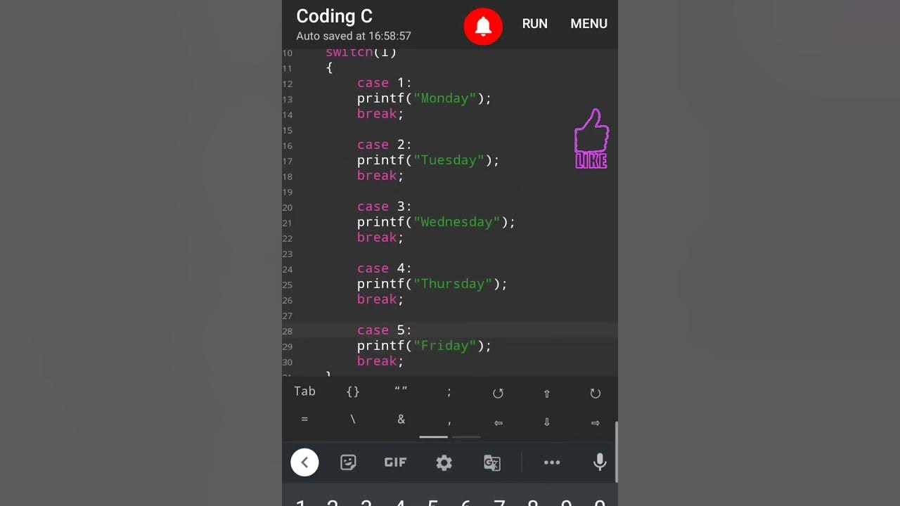 #42 C programming | switch case | #c_language #coding #teach_techno #c_programming_for_beginners ...