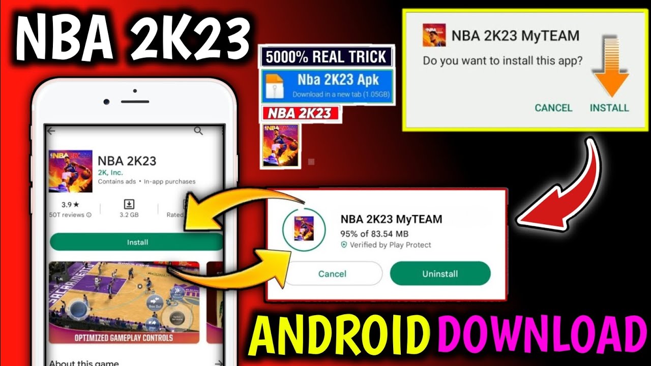 Nba 2k23 download for android | How to download nba 2k23 mobile android ...