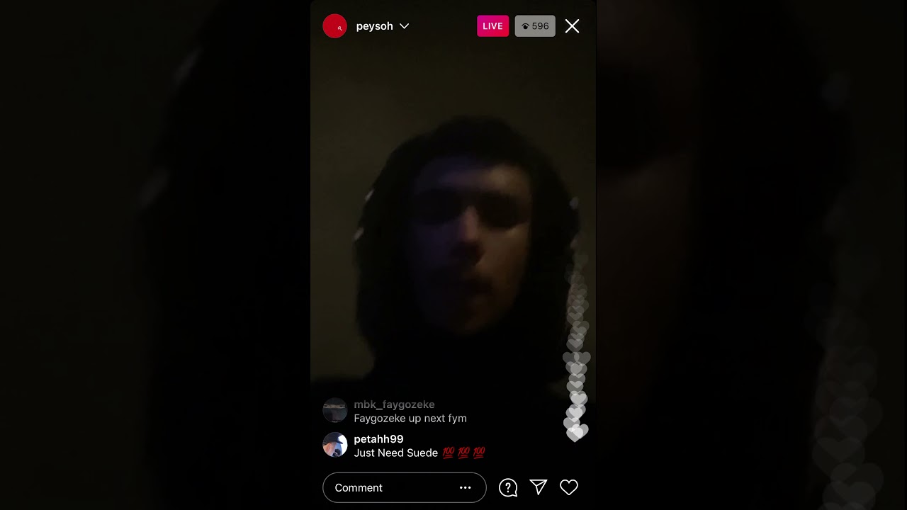 Peysoh live on Instagram!!! Showing his gun! He out side!!! - YouTube