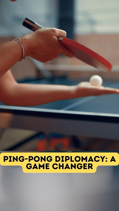 Ping-Pong Diplomacy: A Game Changer | 10 April 1971 #usa #china #diplomacy #ping-pong - YouTube