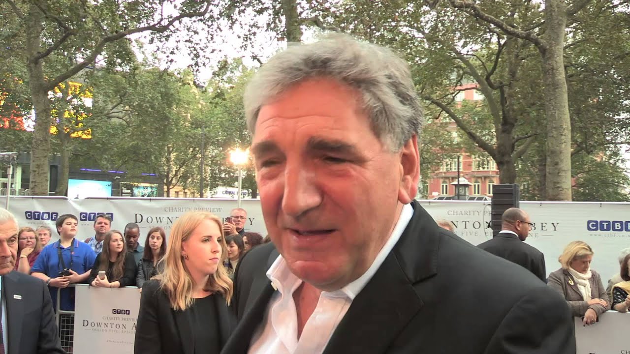 Jim Carter - Downton Abbey CTBF Charity Gala Screening interview - YouTube