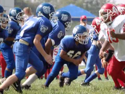 2006 4th Grade Hamilton Little Blue Football - YouTube