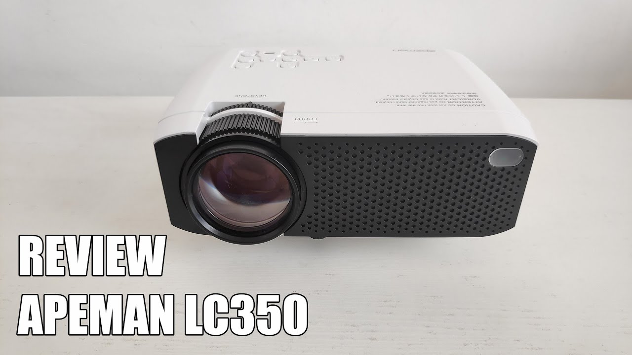 Review Apeman LC350 - Nuevo Proyector Economico - YouTube