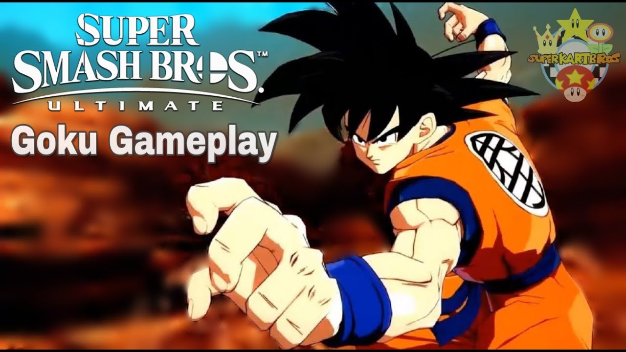 SMASH ULTIMATE GOKU GAMEPLAY - YouTube