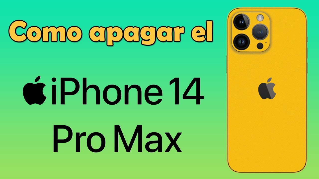 Como apagar iPhone 14 Pro Max Como se apaga - YouTube
