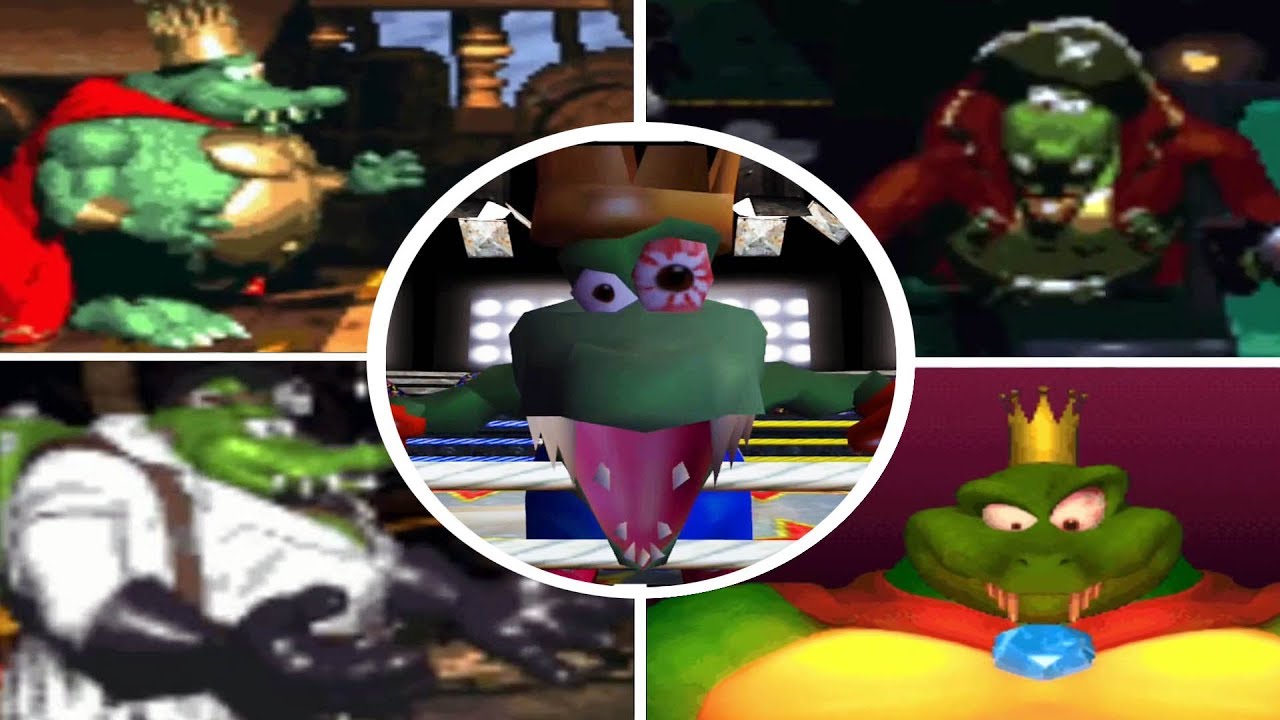 Evolution of King K Rool Boss Battles - YouTube