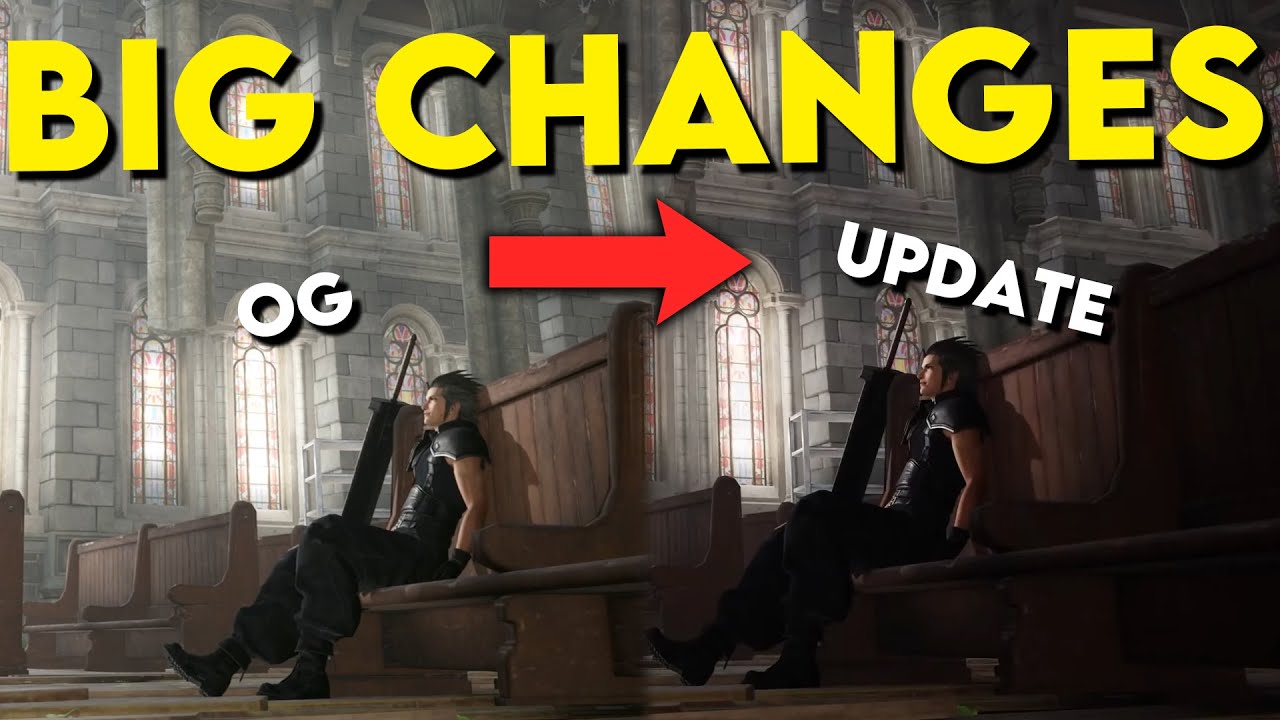 We Need To Talk About FF7 Rebirth UPDATES for PS5 Pro - YouTube