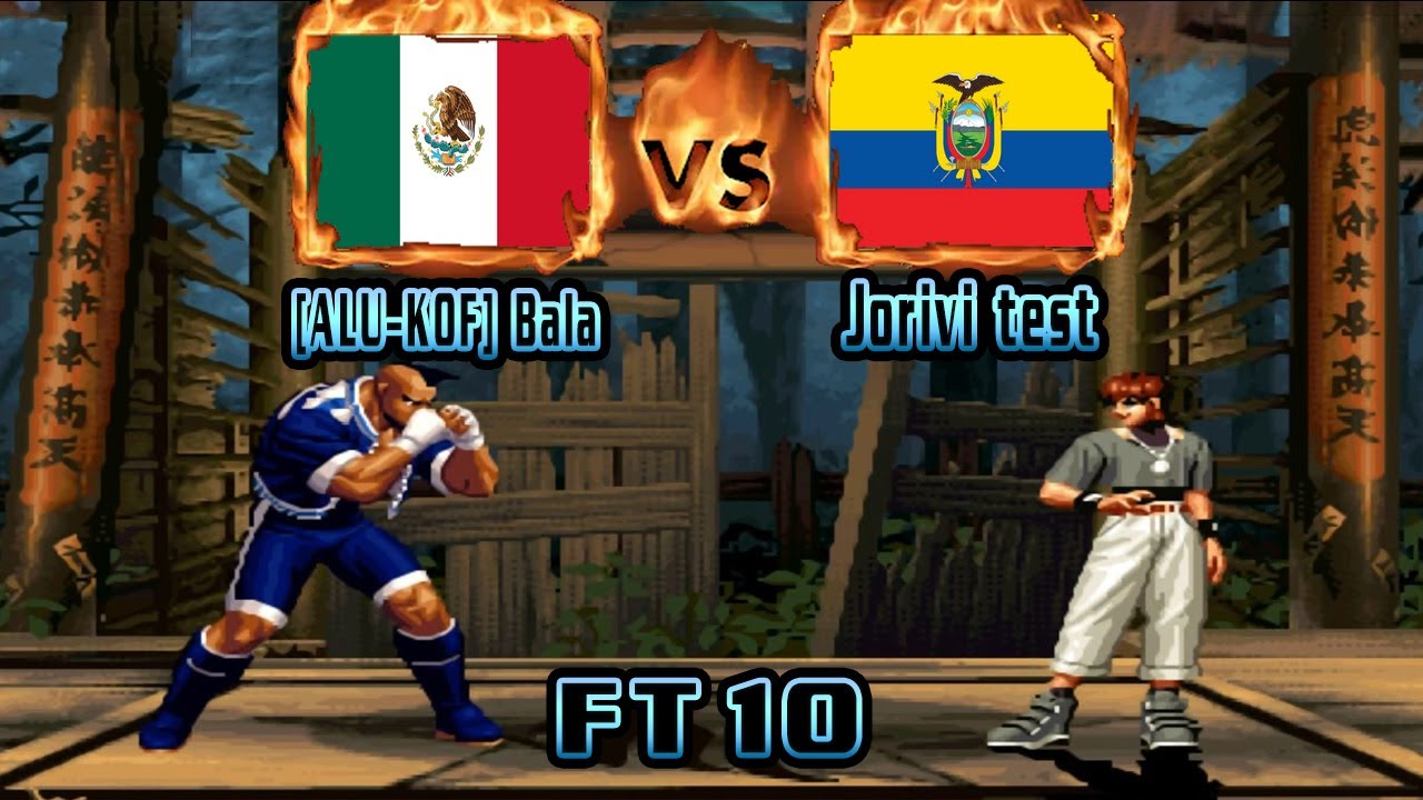 King of Fighters 98 - [ALU-KOF] Bala (MEX) VS (ECU) Jorivi test [kof98 ...
