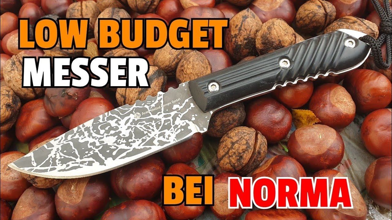 LOW BUDGET MESSER (8€) bei Norma (ab 9.11.2019) - YouTube