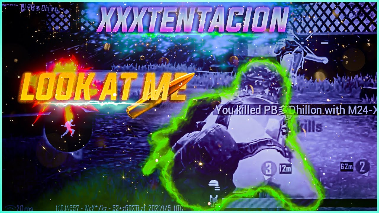"XXXTENTACION - LOOK AT ME" | Beat Sync PubgM Edits || Horror Effects ...