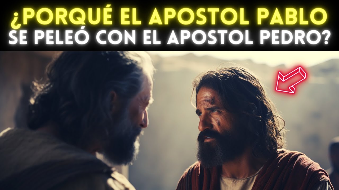 Por este Motivo, el Apóstol Pablo Reprendió al Apóstol Pedro - YouTube