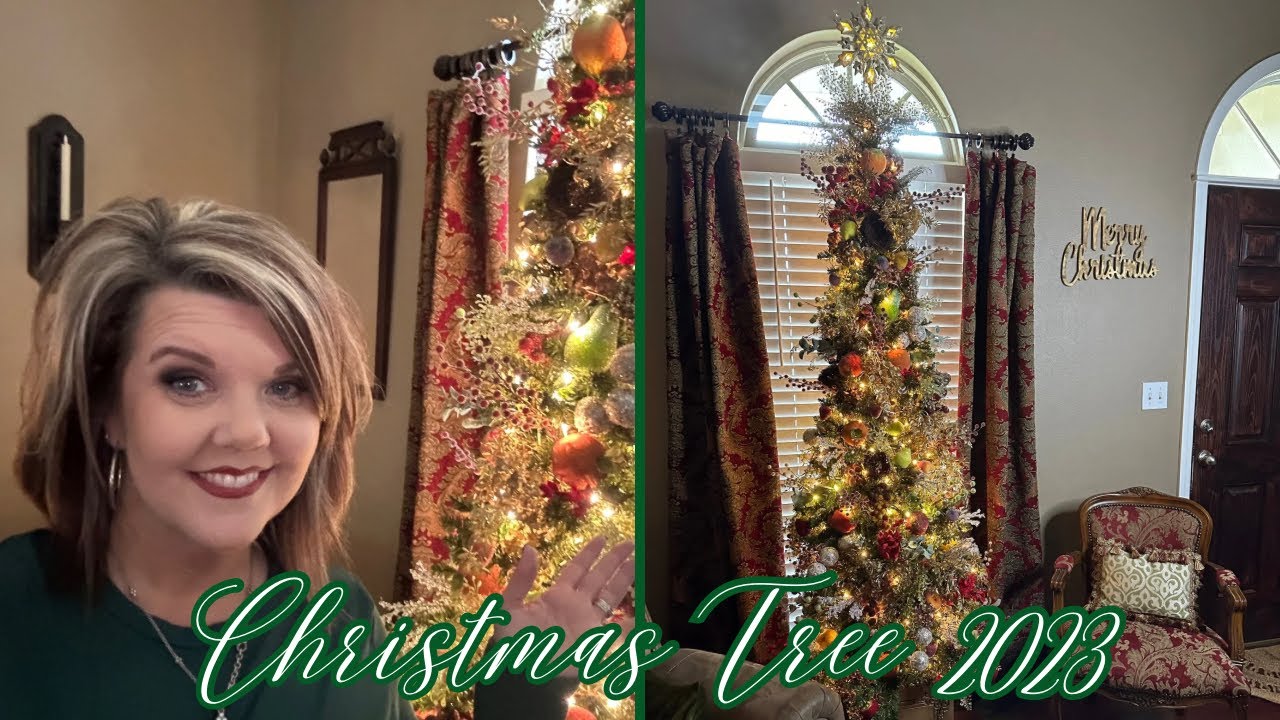 My SUGARED FRUIT CHRISTMAS TREE! ~DECORATE WITH ME ~ #thrifted # ...