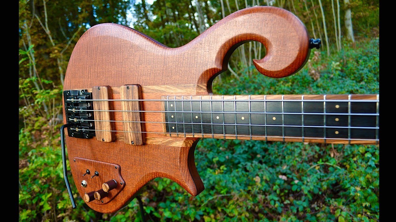 Carl Thompson 1976 Bass Guitar Tribute - Kahler Tremolo and Flamed ...