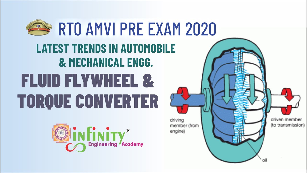 LATEST TRENDS IN AUTOMOBILE ENGG. - RTO AMVI 2020 - FLUID FLYWHEEL ...