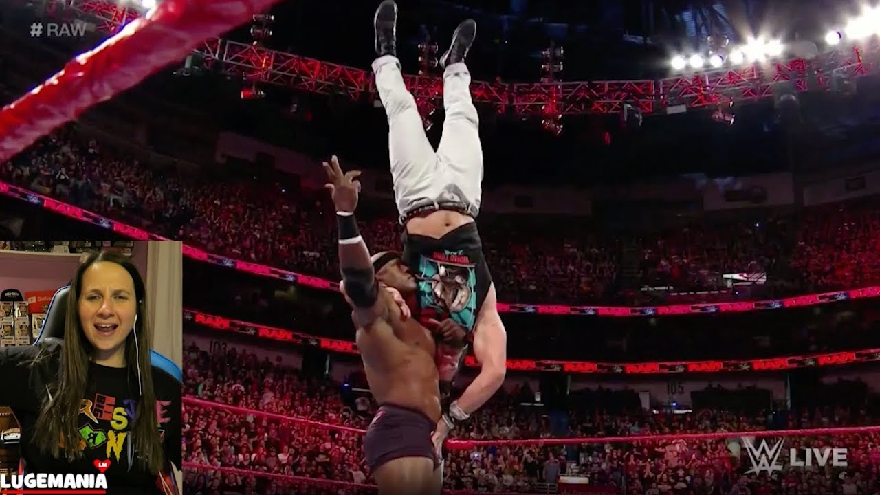 WWE Raw 4/9/18 Bobby Lashley returns!! - YouTube