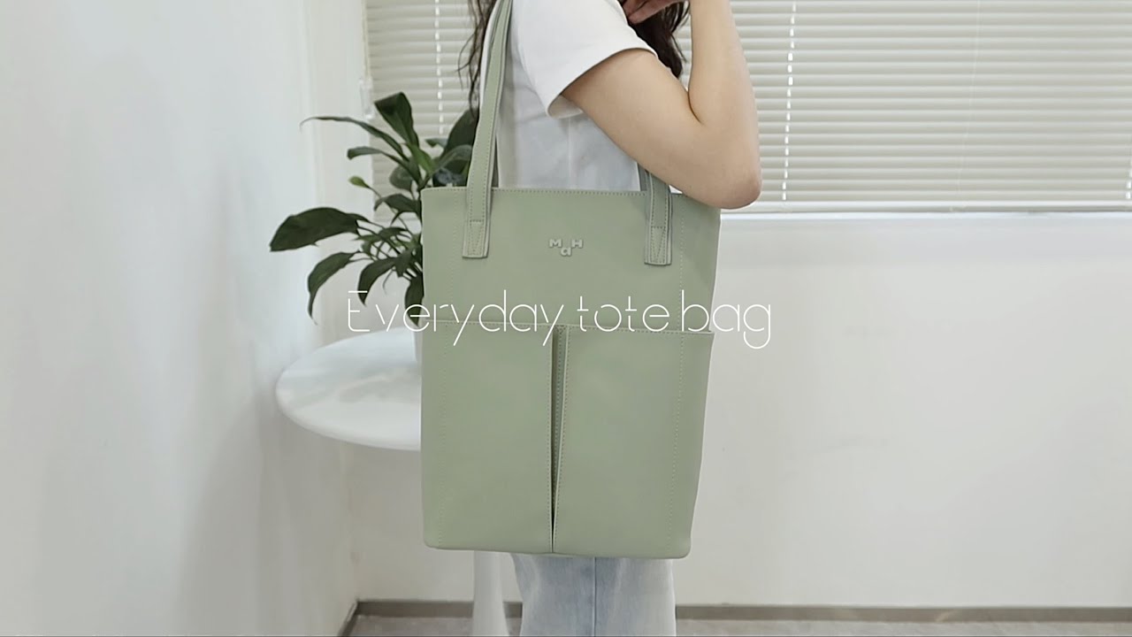 MaH LINE｜The best everyday tote bag for school & work｜Minimalistic｜Back ...