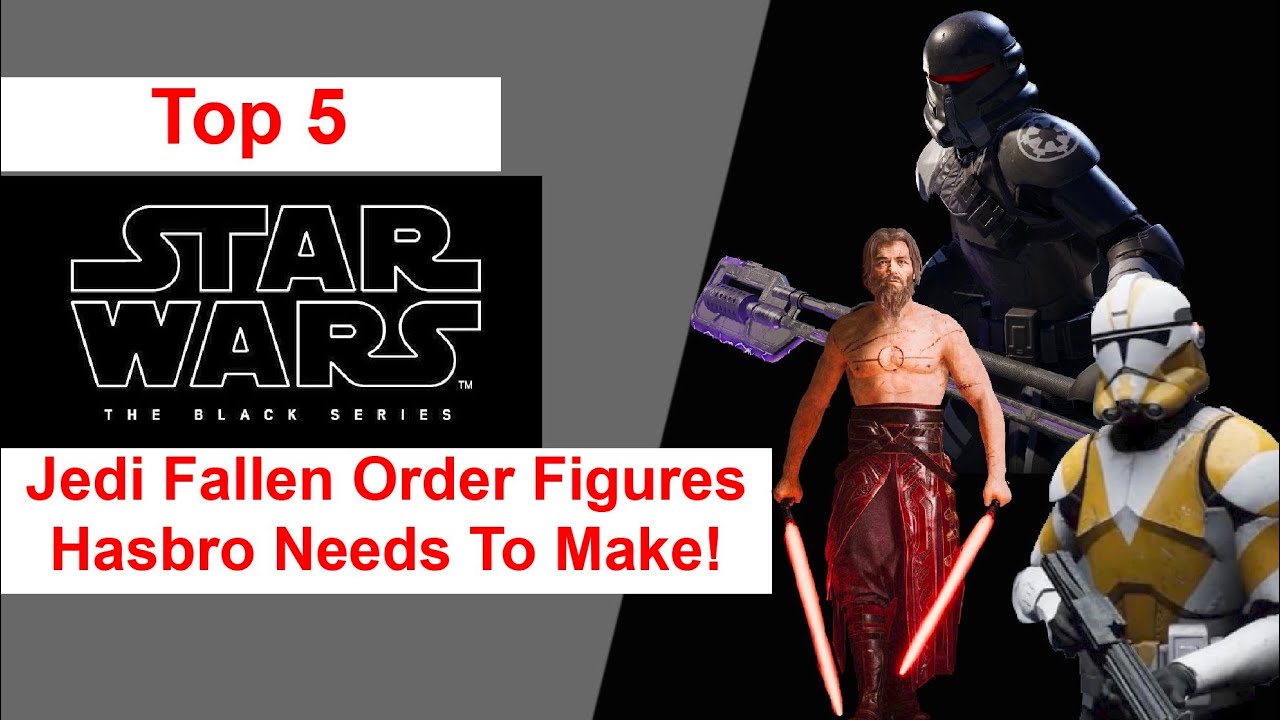 Top 5 Black Series Jedi Fallen Order Figures Hasbro Needs to Make ...