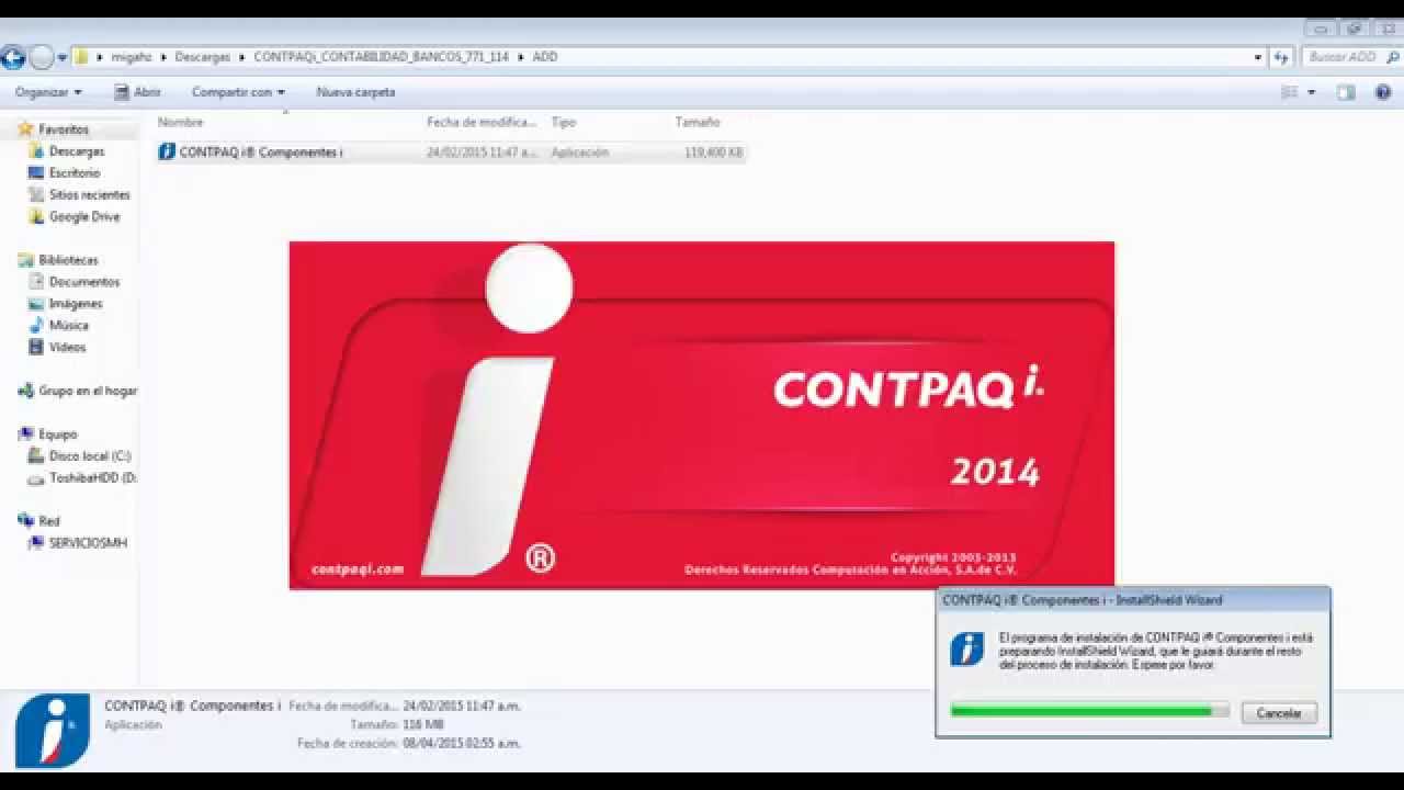 Actualiza CONTPAQ i Contabilidad a version 7.7.1 - YouTube