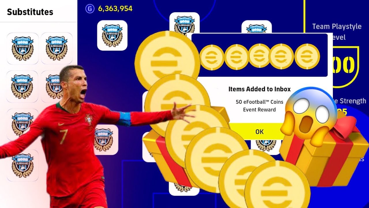 HOW TO GET EFOOTBALL COIN!! 😱😱 EFOOTBALL 2023 MOBILE - YouTube