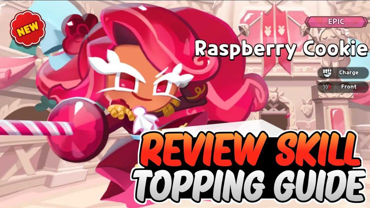 RASPBERRY COOKIE REVIEW - COOKIE RUN KINGDOM - YouTube