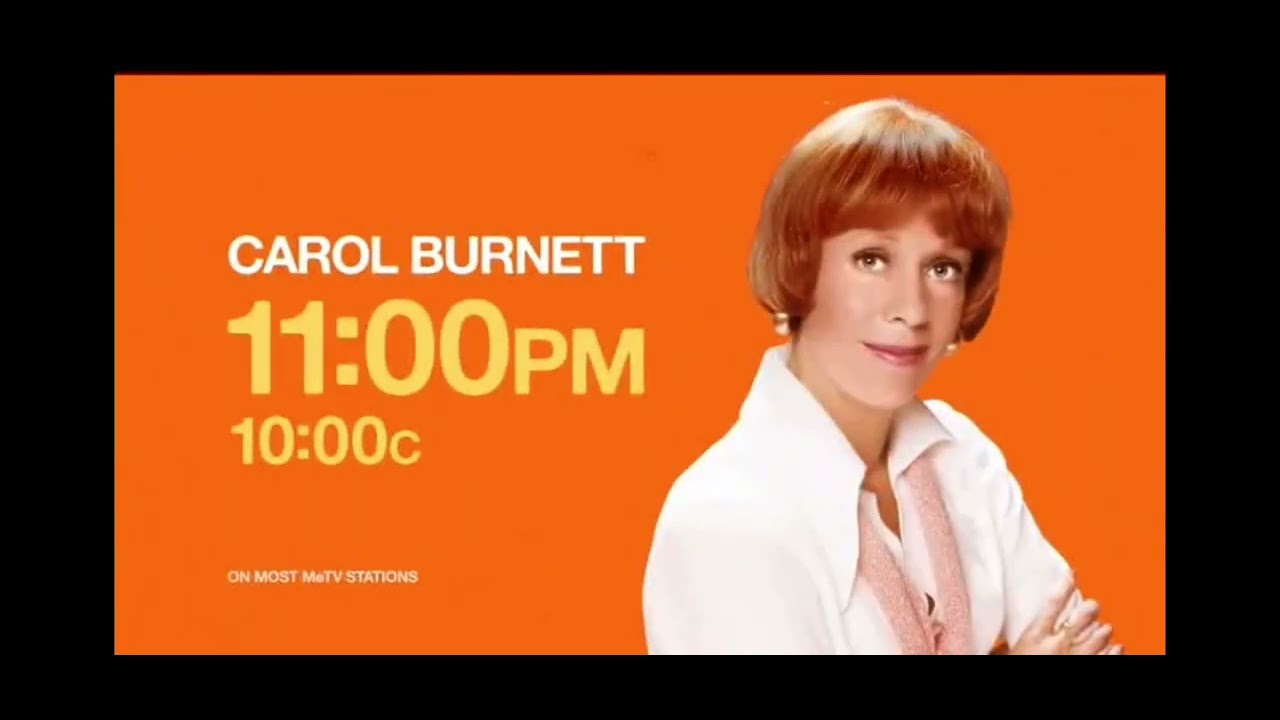 Metv Summer of Me Bumper Carol Burnett, Perry Mason, Twilight Zone ...