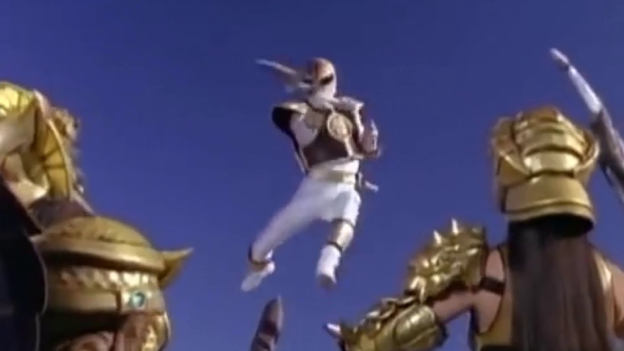 Mmpr power rangers vs putties goldar and scorpina - YouTube