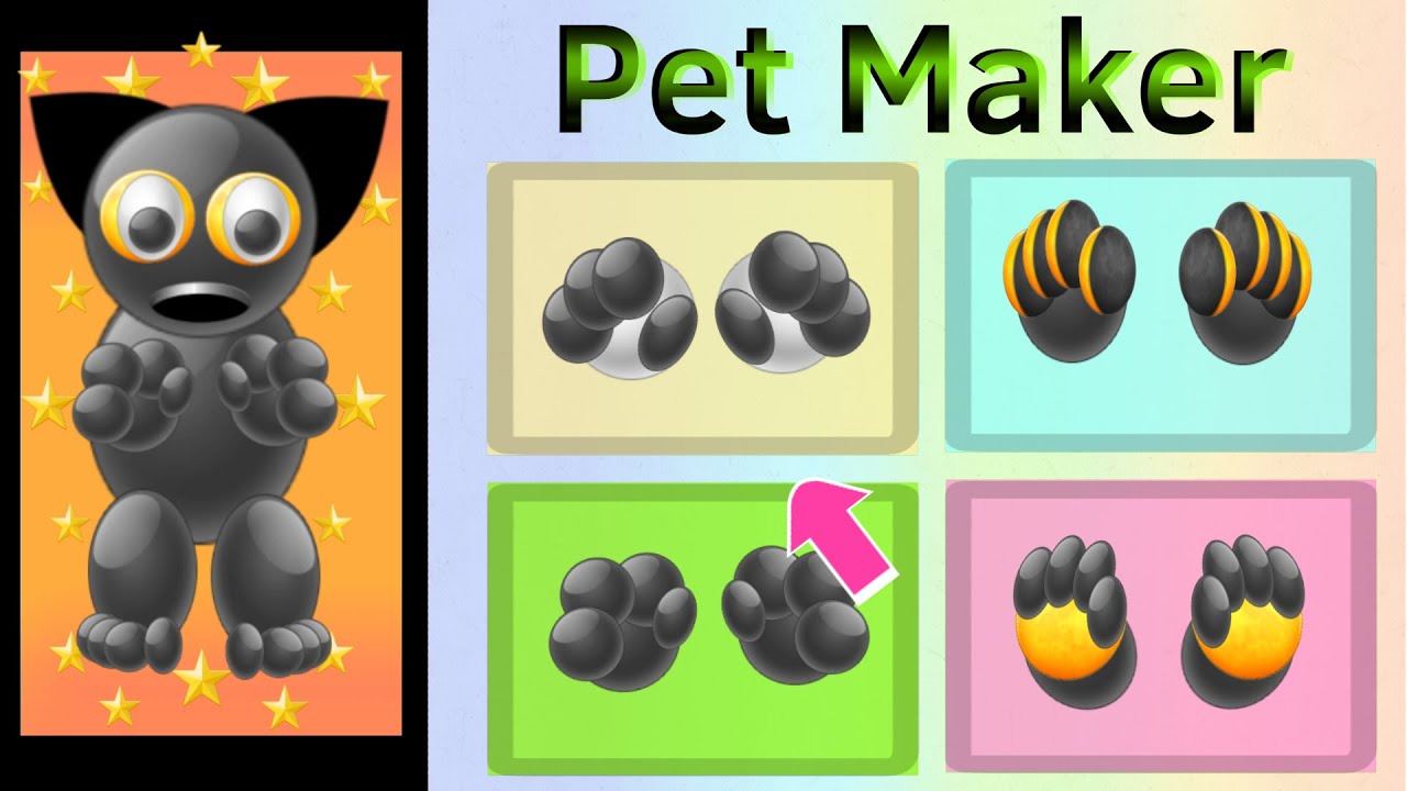 Pet Creator - Flipaclip Emoji Cat Game - YouTube