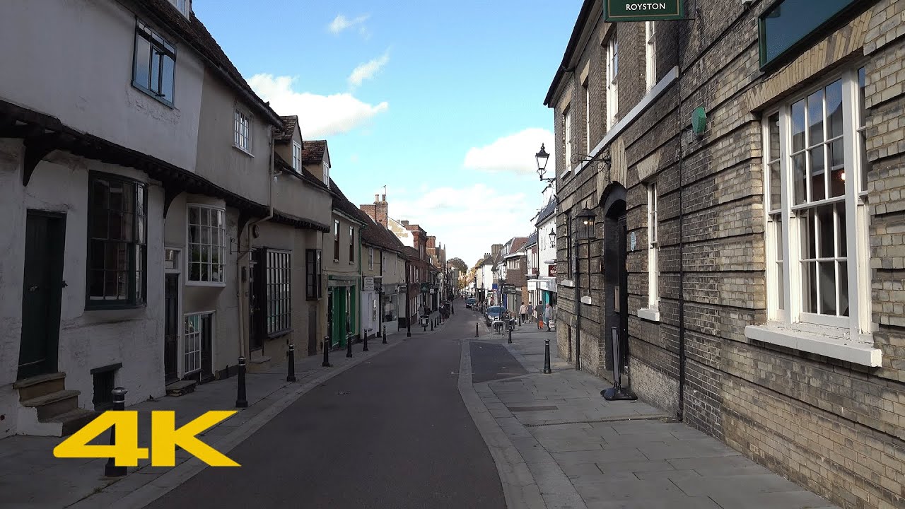 Royston Walk: Town Centre【4K】 - YouTube