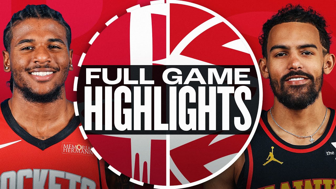 ROCKETS at HAWKS | FULL GAME HIGHLIGHTS | January 28, 2025 - YouTube