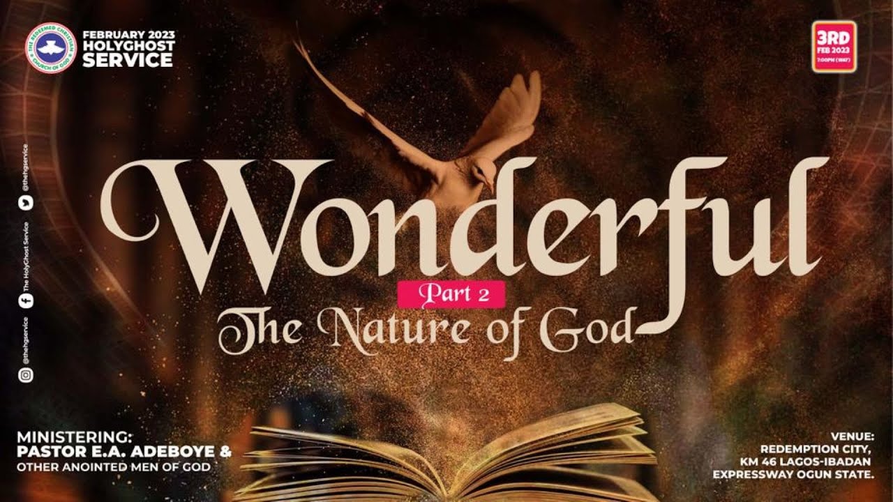 SOUL LIFTING MESSAGES BY PASTOR E. A. ADEBOYE, GENERAL OVERSEER, RCCG ...