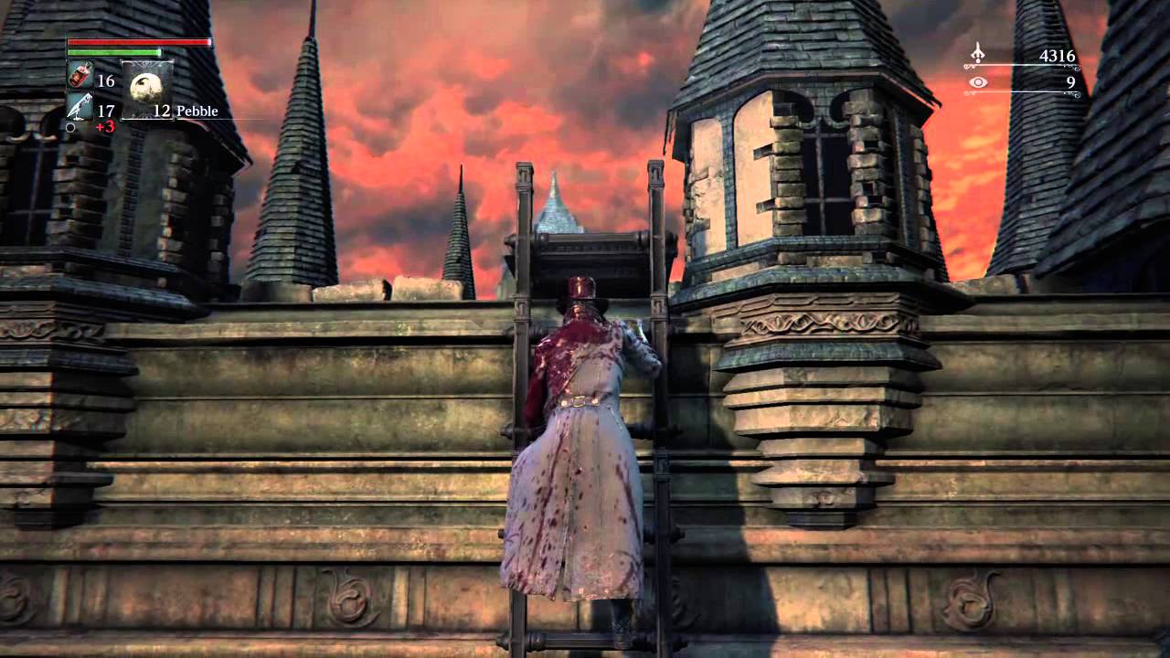 Bloodborne Machine Gunner Takes a Walk - YouTube