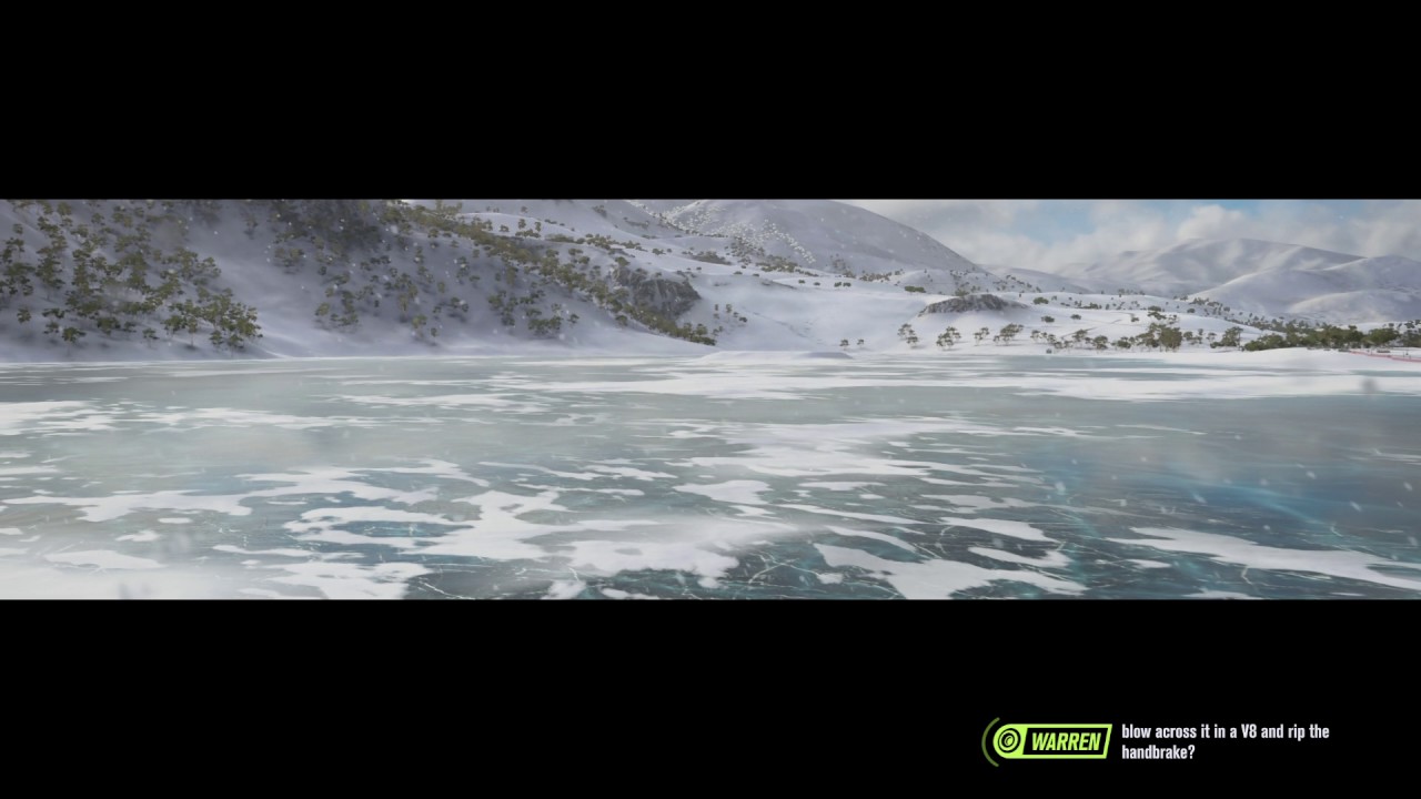 Forza Horizon 3 - Blizzard Mountain Frozen Lake Beauty Spot Location ...