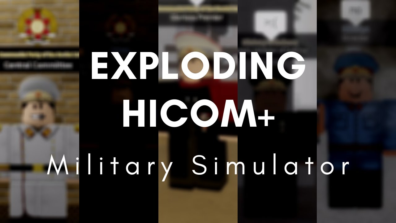 Exploding HICOM+ In Military Simulator (500 Sub Special) - YouTube