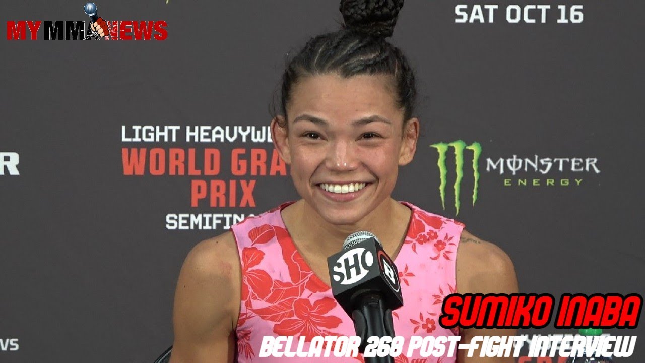 Bellator 268: Sumiko Inaba Post-fight Interview - YouTube