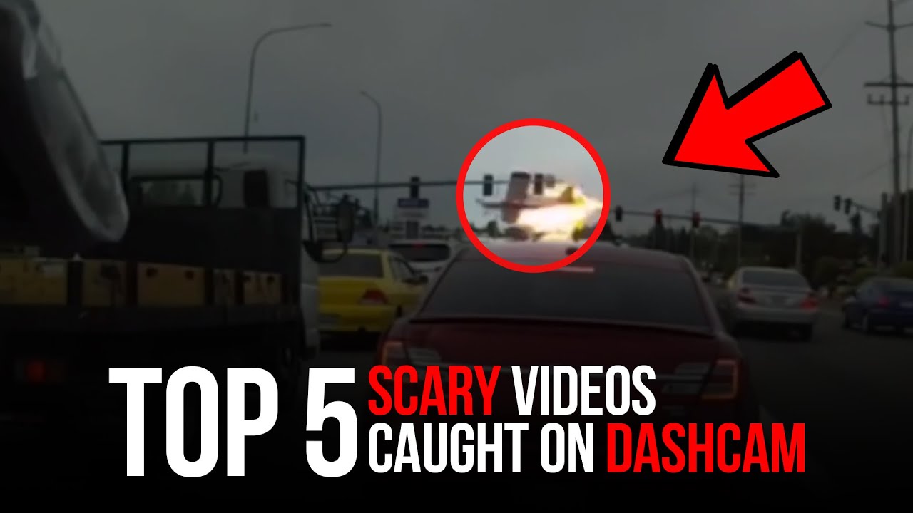 Top 5 Scary Videos Caught on Dashcam - YouTube