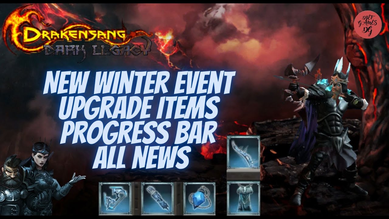 Drakensang Online, Dso, New Winter Event, Upgrade Items, Progress Bar ...