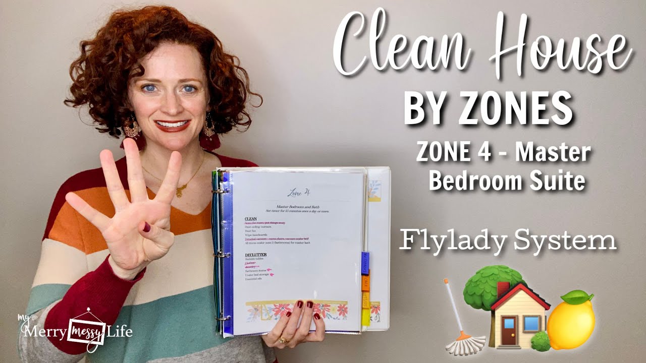 🏡 Deep Clean Your House in 15 Mins. a Day! Zone #4 🏡 Master Bedroom ...