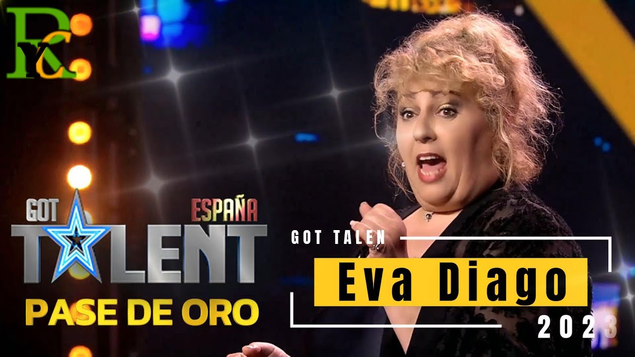⭐️🥇🎤 Eva Diago Got Talent 8 España 2023 ⭐️🎶 "Eva Diago es el pase de ...