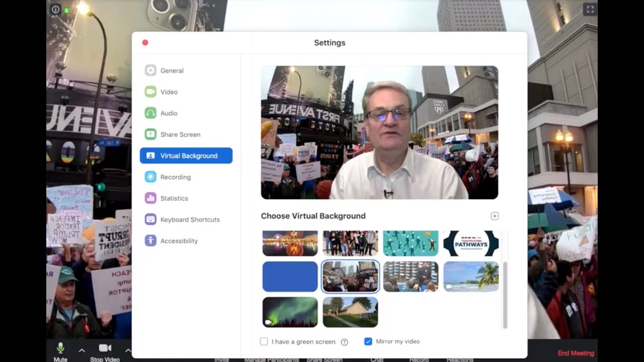 Tech Tip - Setting a Virtual Background for Zoom - YouTube