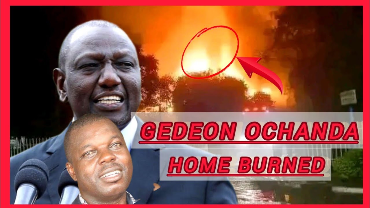 BREAKING NEWS! Bondo MP Gedeon Ochanda HOME Burned into FLAMES after ...