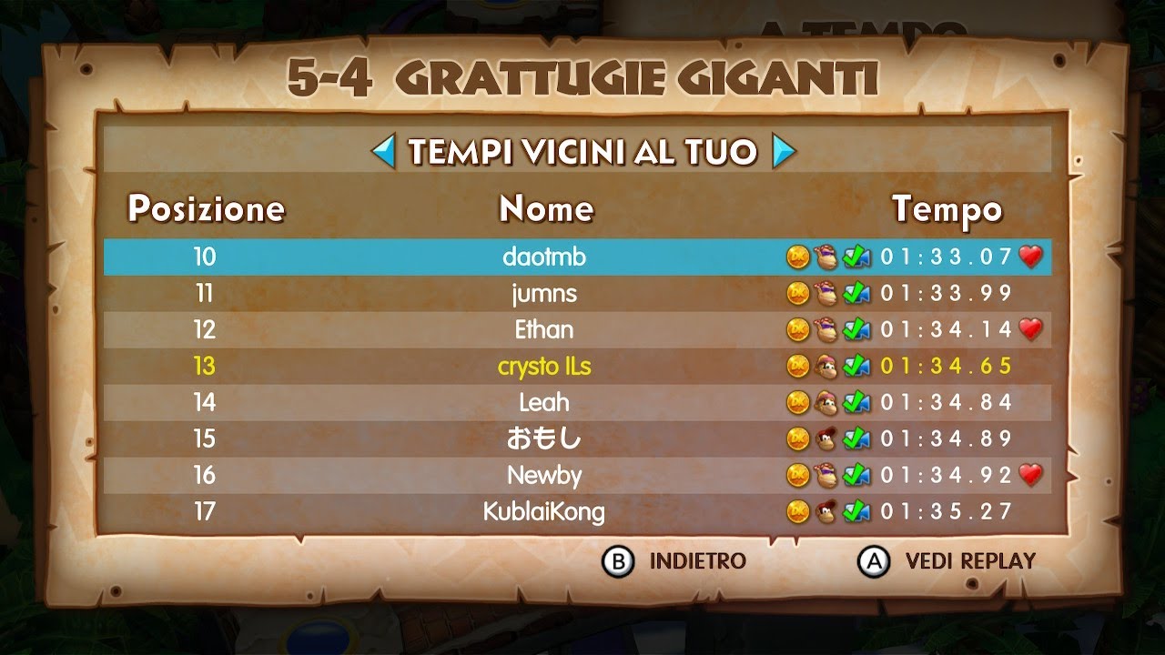 DKCTF 5-4 in 1.34.65 (Weekly Randomized IL) - YouTube