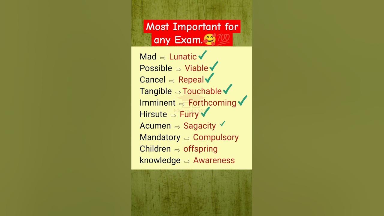 Similar Word easyvocabulary shorts basicenglish learnenglish YouTube similar-word-easyvocabulary-shorts-basicenglish-learnenglish-youtube